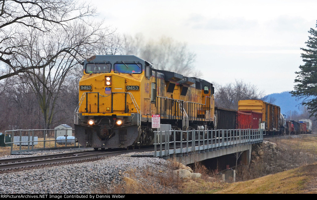 UP 9453, CP's River Sub.